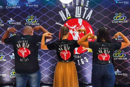 Olha eu no Conecta do Trecho aí